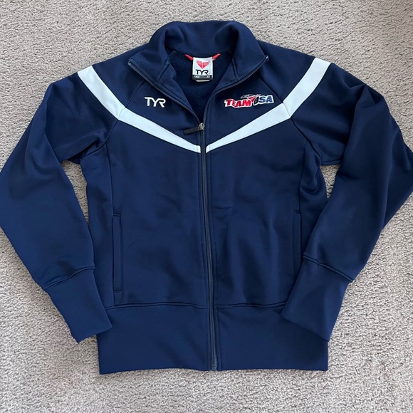 TYR | Jackets & Coats | Tyr Alliance Jacket Womens Team Usa Usa ...